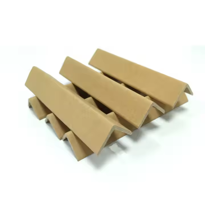 China Thick and hard paper corner protector L-shaped cardboard box edge ...