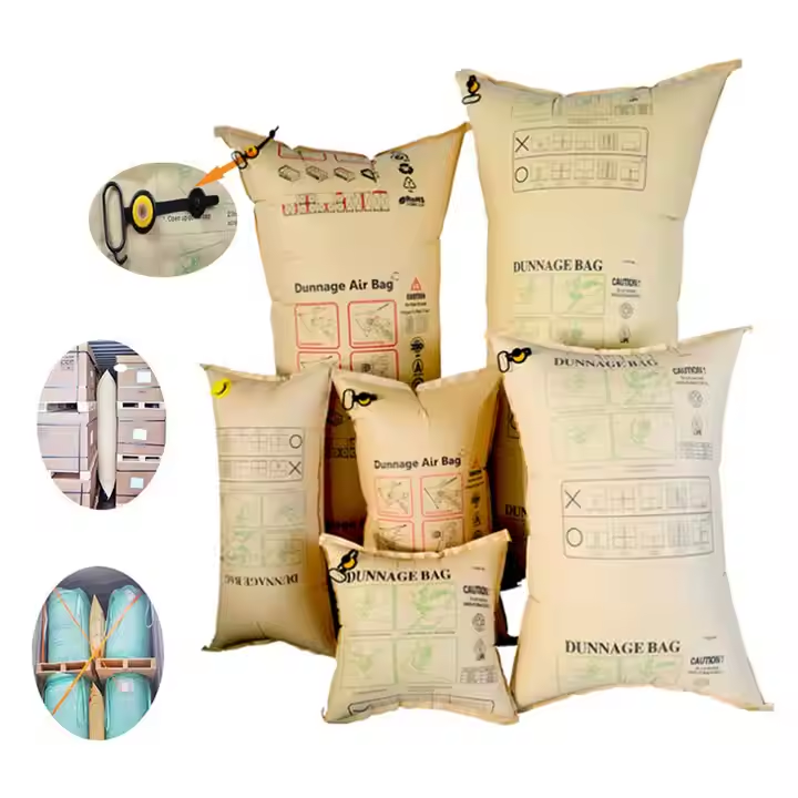 China Paper and Plastic Inflatable Dunnage Air Bag Protective Kraft ...