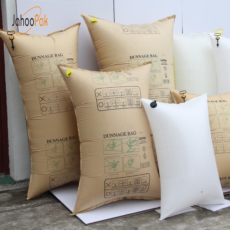 China 900*1200mm Water proof Kraft Paper Air Dunnage Bag For Securing Cargo Manufacturers and ...