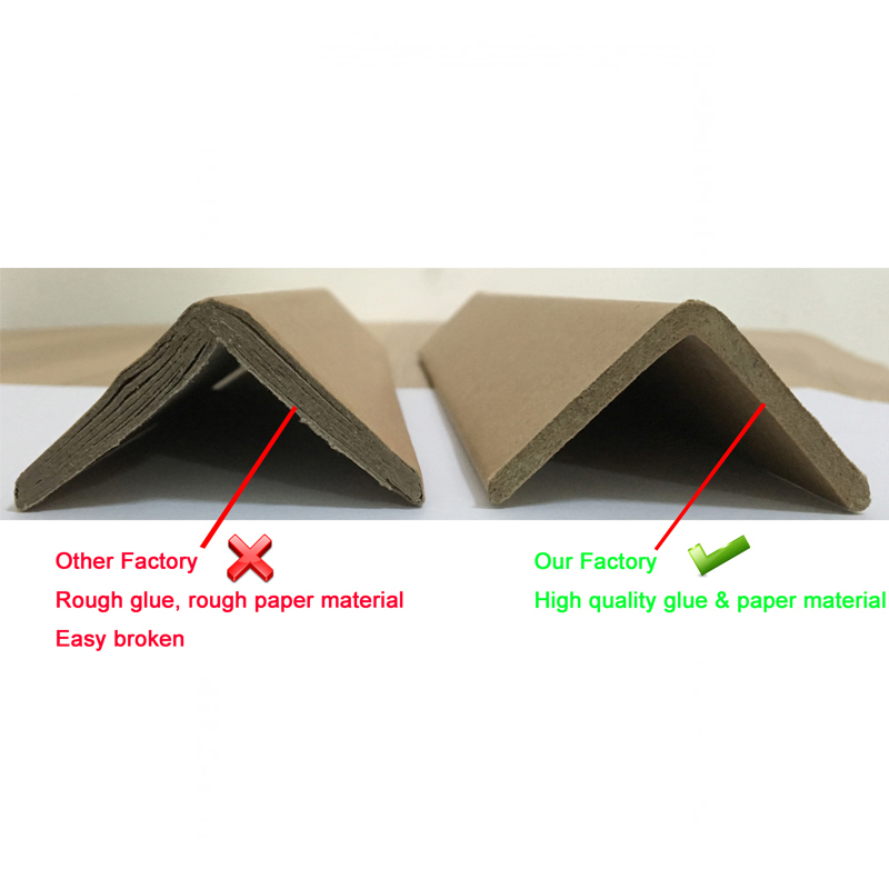 China Paper Corner Protector Kraft Paper Edge Board for Pallet Carton ...