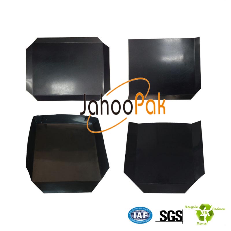 China High Quality Black Color Anti Slip HDPE Plastic Slip Sheet with ...