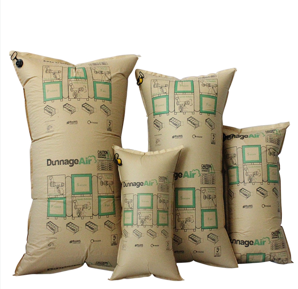 China Eco – Friendly Paper Air Dunnage Bags – Sustainable Packaging ...