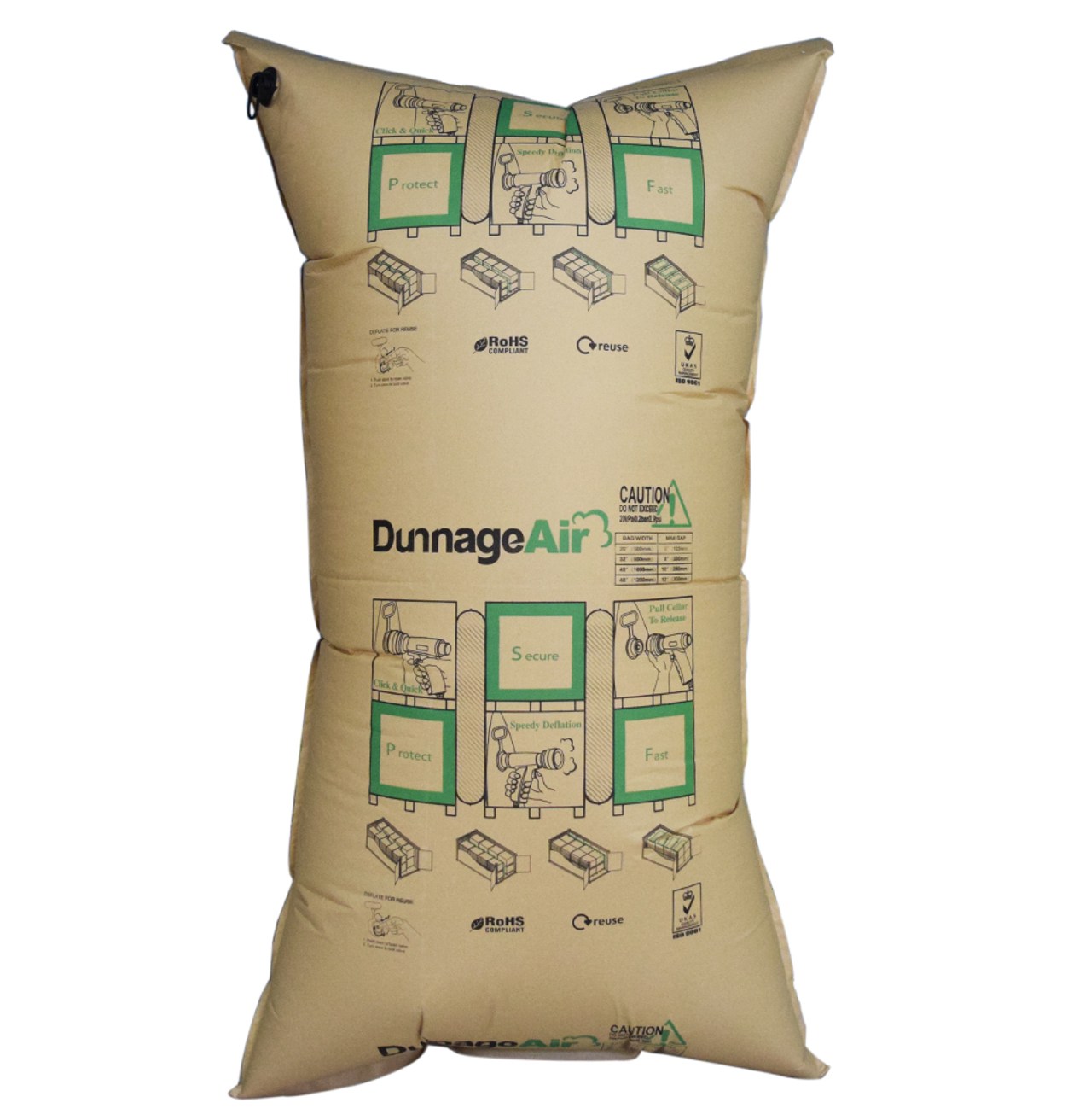 China Kraft Paper Dunnage Air Bags for Container Loading Shipment ...